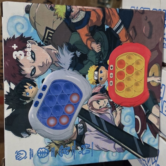 Games | Anime Character Pop It Fidget Toy Set 5 Pieces | Poshmark